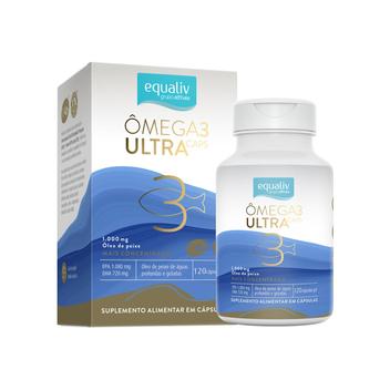 Omega 3 ultra caps x120 cap - equaliv - Ômega 3 / Óleo de Peixe ...