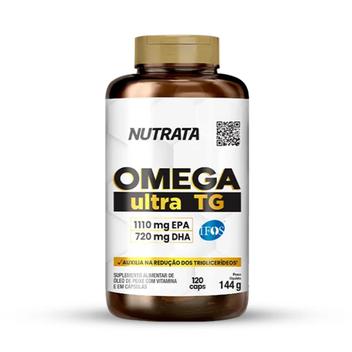 Ômega 3 Ultra TG Nutrata - 120caps - Nature - Ômega 3 / Óleo de Peixe ...