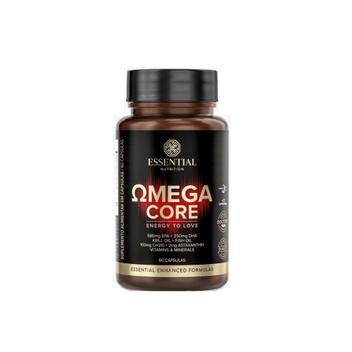 Omega Core 60 Capsulas Essential Nutrition - Ômega 3 / Óleo de Peixe ...