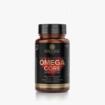 Omega core 60 cápsulas essential nutrition - Ômega 3 / Óleo de Peixe ...