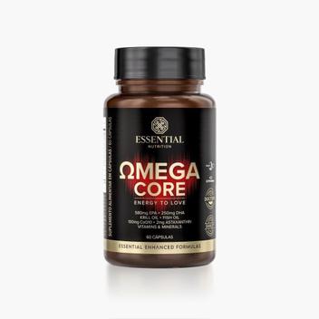 Ômega Core 60Caps - Essential Nutrition - Ômega 3 / Óleo de Peixe ...