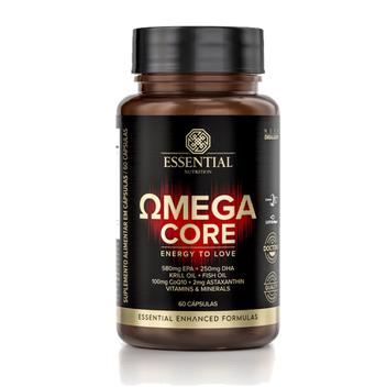 Ômega Core Essential Nutrition Pote 60 Cápsulas - Ômega 3 / Óleo de ...