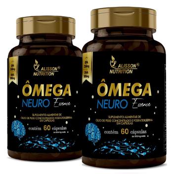 Ômega Neuro Essence Fosfatidilserina 2x60cápsulas P/60 Dias - Alisson ...