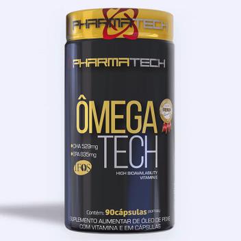 ÔMEGA TECH - 90 Cápsulas - Pharmatech - Pharmatech Labz - Ômega 3 ...