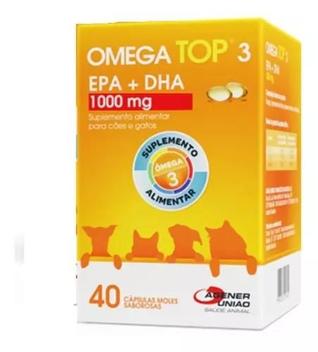 Omega top 3 1000mg 40 cápsulas - AGENER UNIÃO - Ômega 3 / Óleo de Peixe ...