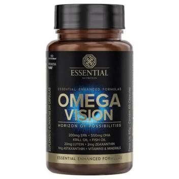 Omega Vision 60 Caps Essential - ESSENTIAL NUTRITION - Ômega 3 / Óleo ...