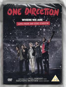One Direction Dvd Where We Are Live From San Siro Stadium - Sony Music ...
