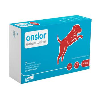 Onsior caes ( 20kg ) 40mg 7cp - ELANCO - Anti Inflamátório Pet ...