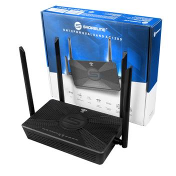 ONT XPON DUAL BAND AC1200 SH-1040W - Shoreline - Roteador Wi-Fi ...