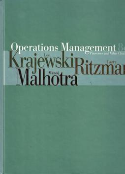 Operations management - process and value chains and student cd package ...