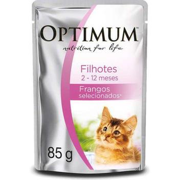 Optimum Cat Sache Filhote Frango - 85 Gr - Outros Pets - Magazine Luiza