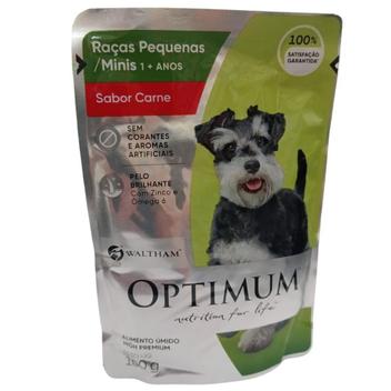 Optimum dog sache ad carne rpem 100gr - Mars - Ração Úmida para Gato ...