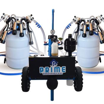 Ordenhadeira Móvel Mecânica Bv 450, 2 Cv Com 2 Conjuntos Duplos - Prime - Produtos para Bovinos ...