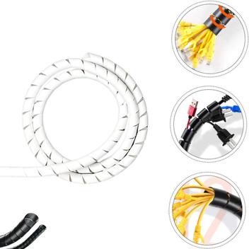 Organizador Esconde Fios Cabos Espiral 12mm 1 Mts 1/2 - Fabricação ...