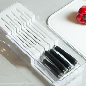 Organizador Porta Facas para Gaveta Suporte com 5 Divisórias ...