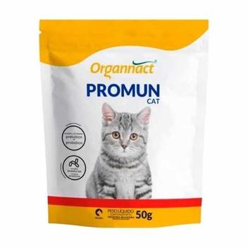 Organnact Promun Cat 50g - Prebióticos e Probióticos para Pet ...