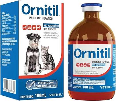 Ornitil vetnil 100 ml - Vitaminas e Suplementos para Pet - Magazine Luiza