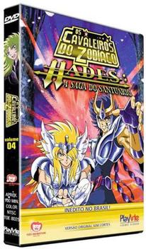 os cavaleiros do zodiaco a saga do santuario vol 4 dvd original lacrado - playarte - Revista HQ ...