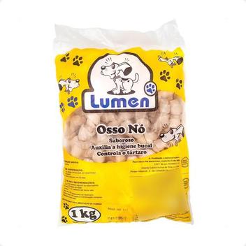 Osso Nó Mordedor Comestível 1/2 - 6cm Natural Lumem - 1kg - Lumen ...