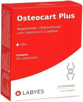 Osteocart Plus 30 Comprimidos - Labyes - Farmácia Pet - Magazine Luiza