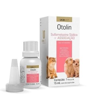 Otolin - 15 Ml - Ucbvet - Otológico Pet - Magazine Luiza