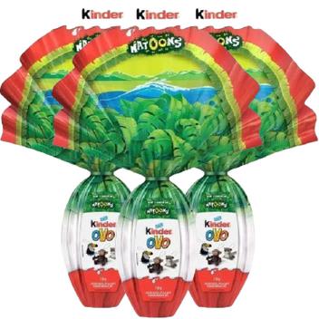 Ovo de Páscoa Kinder Max Natoons 150g (3 ovos) - Ferrero - Ovo de ...