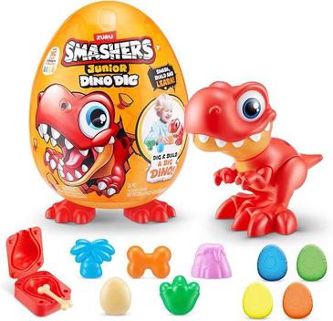 Ovo Surprise Smashers Junior Dino DIg T-Rex Grande Com 1 Kg de Massa em ...