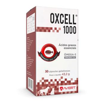 Oxcell 500 Avert Cães e Gatos - 30 Cápsulas - Vitaminas e Suplementos ...