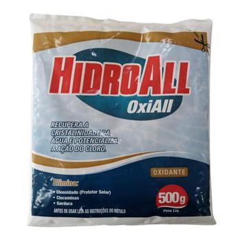Oxiall oxidante para água de piscinas hidroall 500g - Tratamento de ...