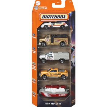 Pack 5 Matchbox - MBX Resue IV - JBX32 - Carrinhos e Cia - Magazine Luiza