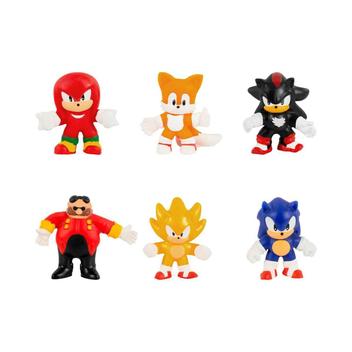 Pack 6 Mini Bonecos Elásticos Sonic Goo Jit Zu 3656 - Sunny - Mini ...