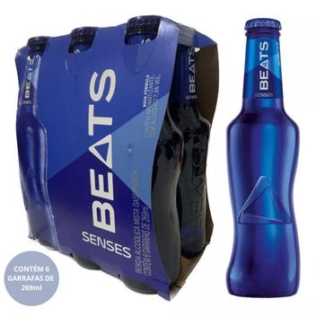 Pack Skol Beats Senses Long Neck 6 Unidades 269ml - Bebidas - Magazine ...