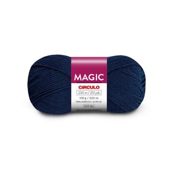 Pacote 5 Lã Magic 100g Circulo Tex 434 230 metros 100% acrilico (cores ...