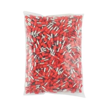 Pacote com 1000 Virolas de Crimpagem para Terminais de Cabo Isolado E0508, 1008 e 1508 - Plugs e ...