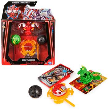 Pacote com 3 Bonecos de Ação Bakugan + Cartas Colecionáveis ...