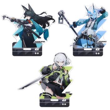 Pacote com 3 Character Standees UTIEHD Zenless Zone Zero Abby, Miyabi e ...