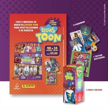 Pacote de Figurinhas Luccas Neto 10 Pacotes com 4 Figurinhas cada ...