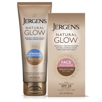 Pacote hidratante Jergens Natural Glow com SPF 20+ Firming - Hidratante ...