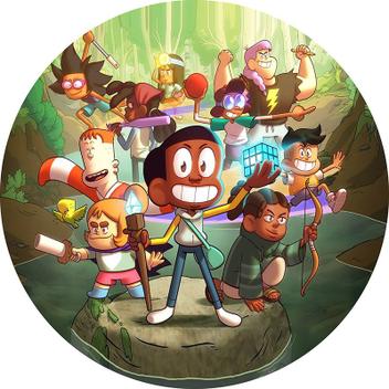 Painel 3D O Mundo De Greg Tecido Sublimado Redondo Malha - BemChique ...