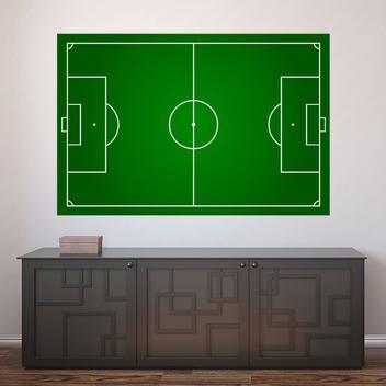 Painel Adesivo de Parede - Campo de Futebol - 1363pnp - Allodi ...