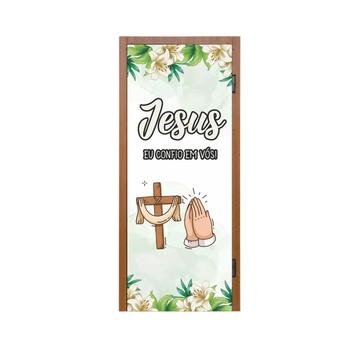 Painel Capa De Porta Frases 3D Em Tecido 0,85M X 2,10M - Prime Decor ...