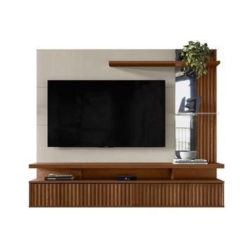 Painel Home Maragogi 1,82m P/ Tv Até 60 Linea Brasil Freijó/off White - Painel para TV ...