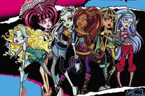 Painel Lona Monster High 150x100cm - x4adesivos - Decoração de Festa ...