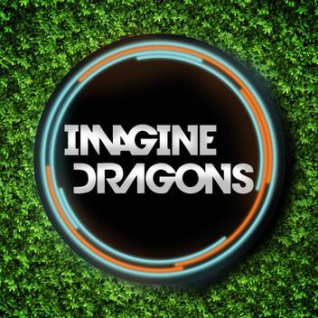 Painel Neon Led Imagine Dragons Decoração Música Estúdio - OntheLight ...