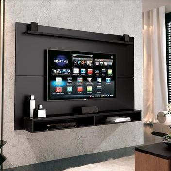 Painel Para TV Até 65 Polegadas Maxi Preto - EDN Móveis - EDN Moveis ...