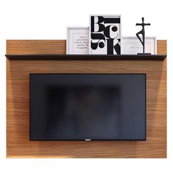 Painel para Tv Suspenso Maia Noce Milano Preto Acetinado - Colibri - Painel para TV - Magazine Luiza