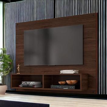 Painel para TVs 43" Viena Nogal Bechara - Painel para TV - Magazine Luiza
