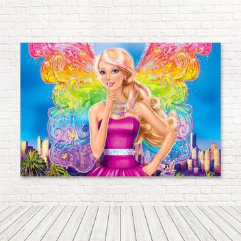 Painel Retangular 3D Sublimado Barbie 2,0X1,5 Frt-4036 - Felicitá ...