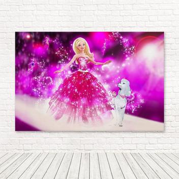 Painel Retangular 3D Sublimado Barbie 2,0X1,5 Frt-4045 - Felicitá ...