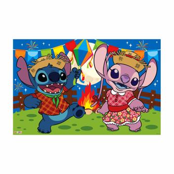 Painel Retangular de Tecido Sublimado Stitch Festa Junina Piffer Festas ...